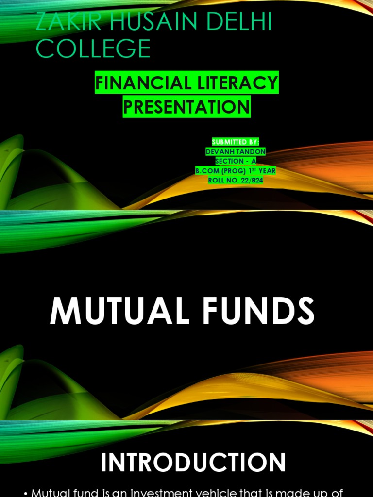 Financial Literacy | PDF | Investment Fund | Banks