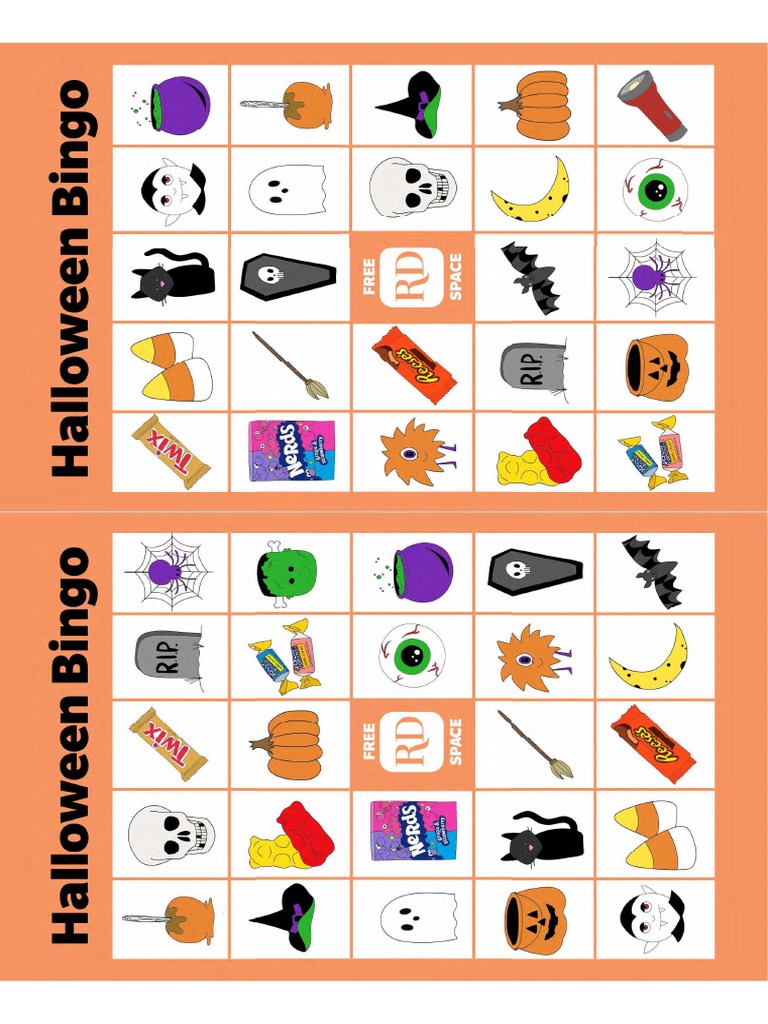 Bingo de Halloween | PDF