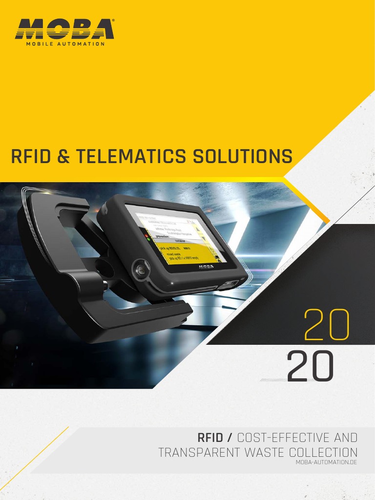 RFID Telematics Folder EN | PDF | Radio Frequency Identification ...