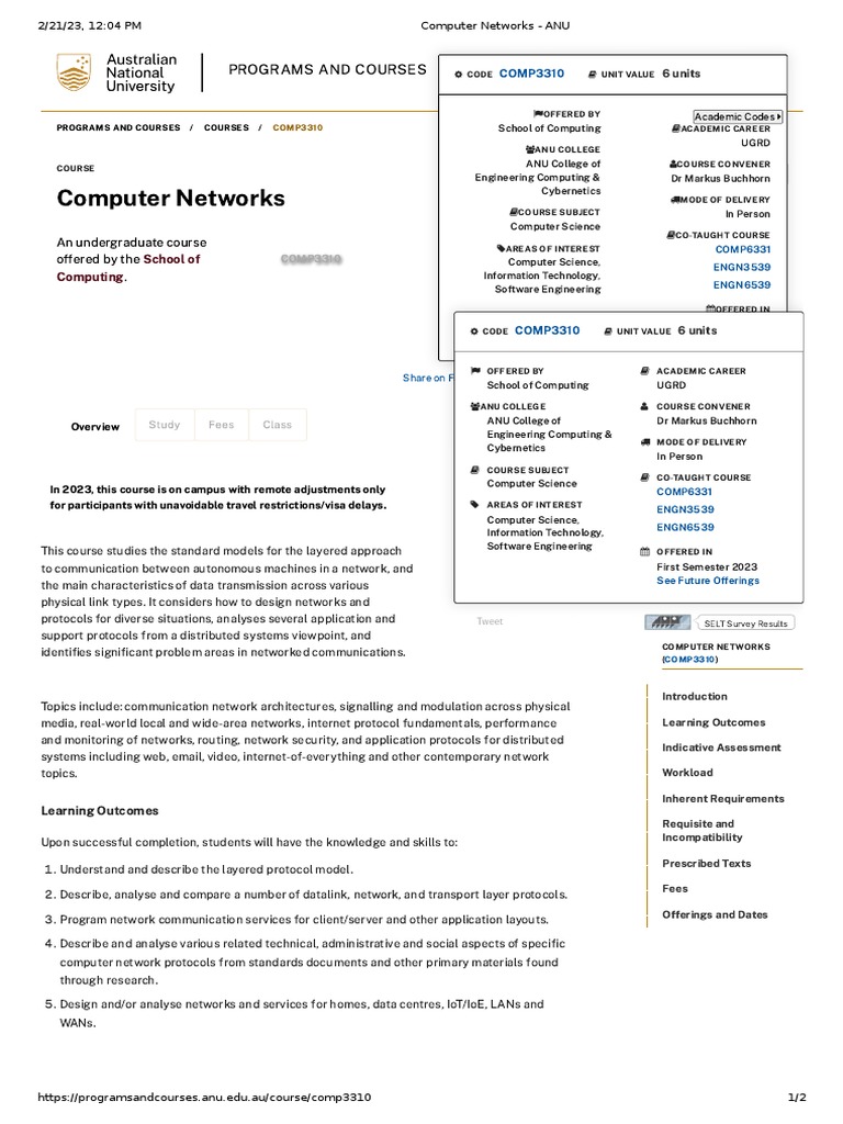 Computer Networks Anu Pdf Computer Network Computing
