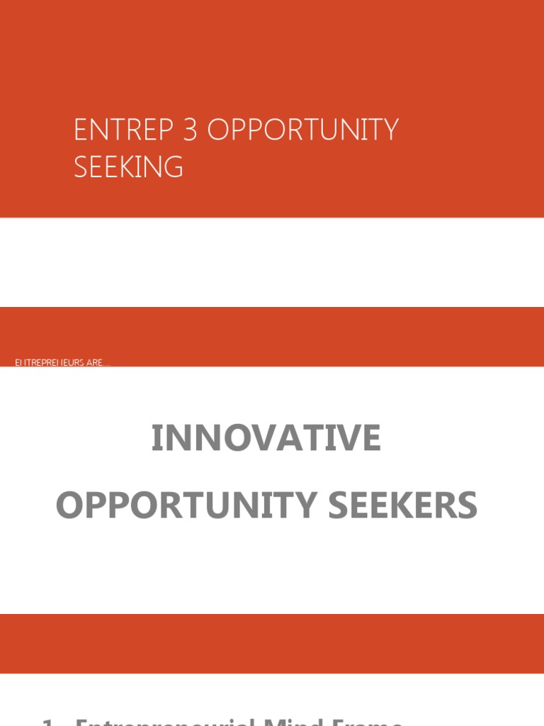 Entrep 3 Chapter 1 | PDF | Product (Business) | Entrepreneurship