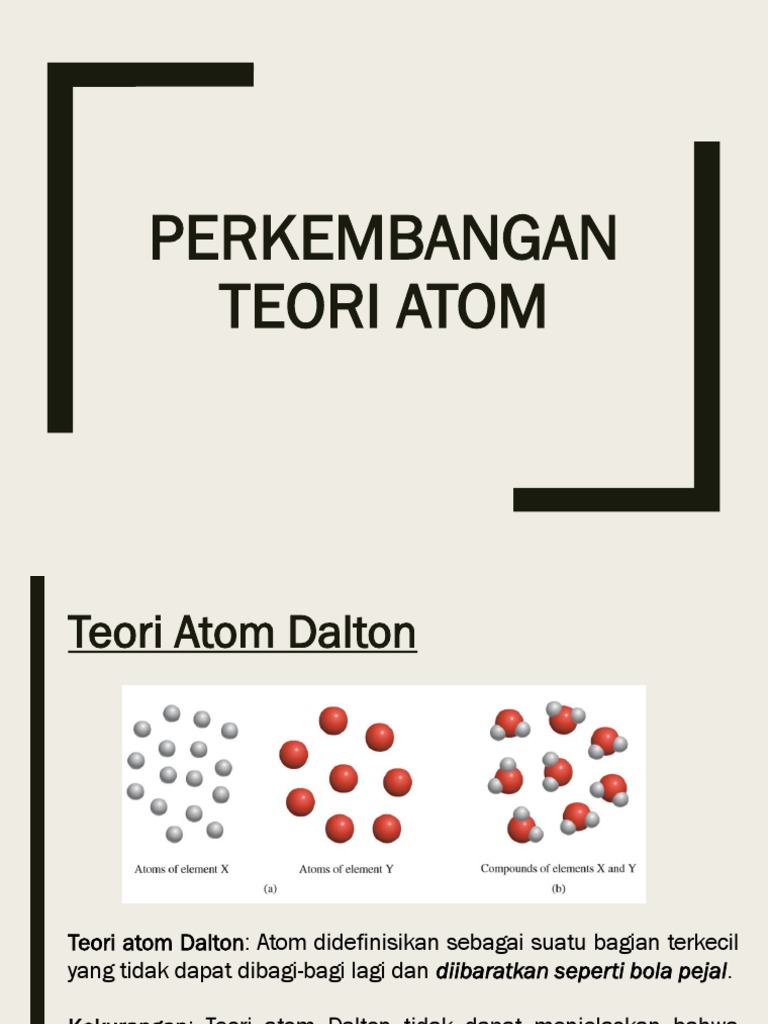Perkembangan Model Atom | PDF