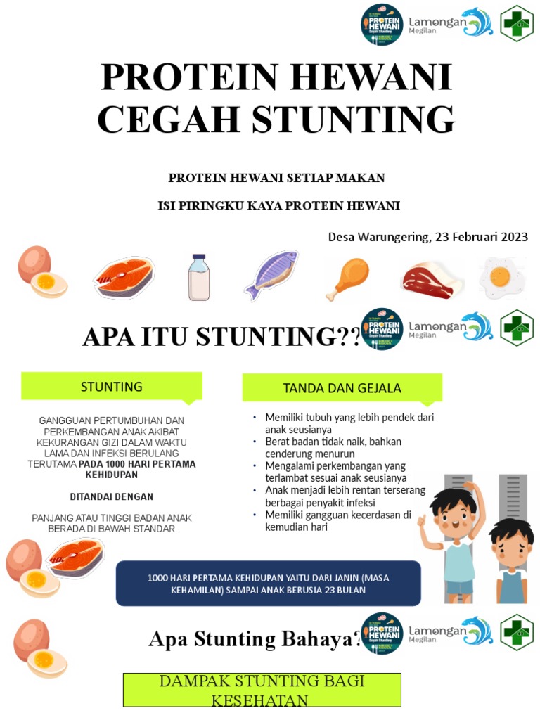 Protein Hewani Cegah Stunting 2023 | PDF