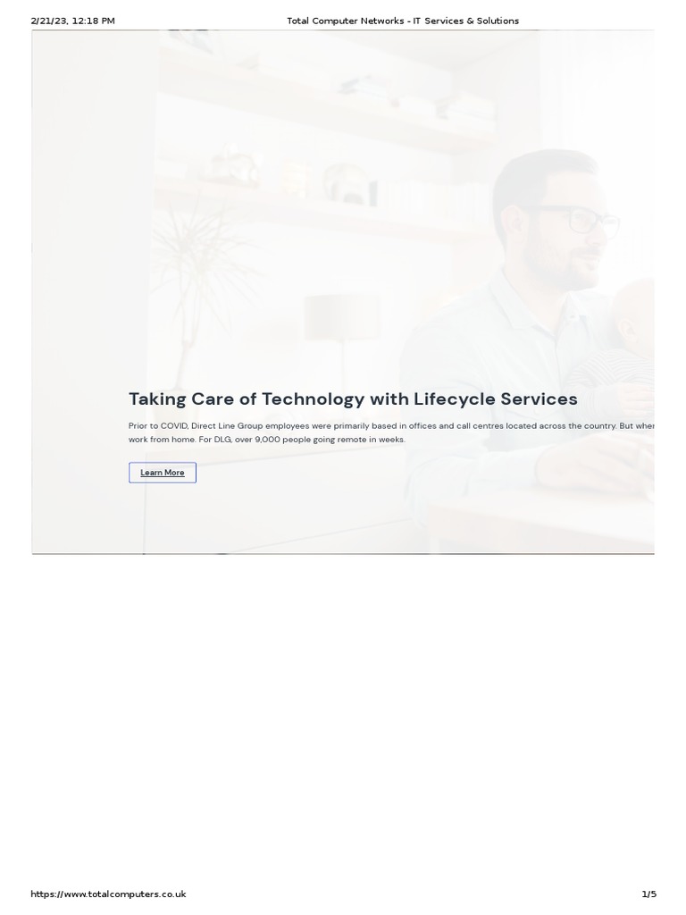 Total Computer Networks - IT Services & Solutions | PDF | Economies ...