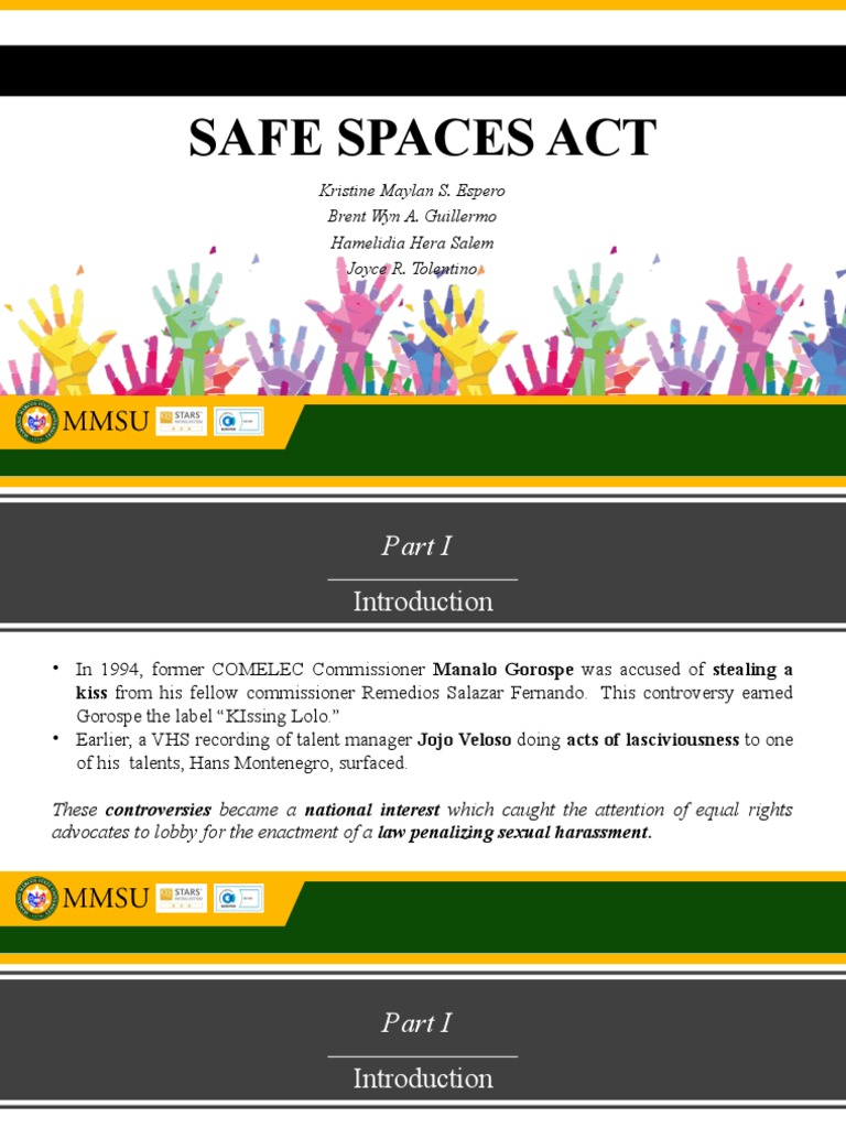 Safe Spaces Act | PDF | Sexual Harassment | Justice