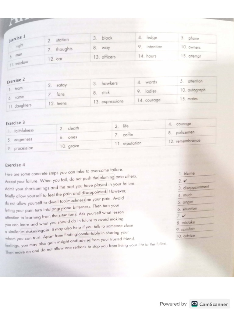 Grammar Answers | PDF