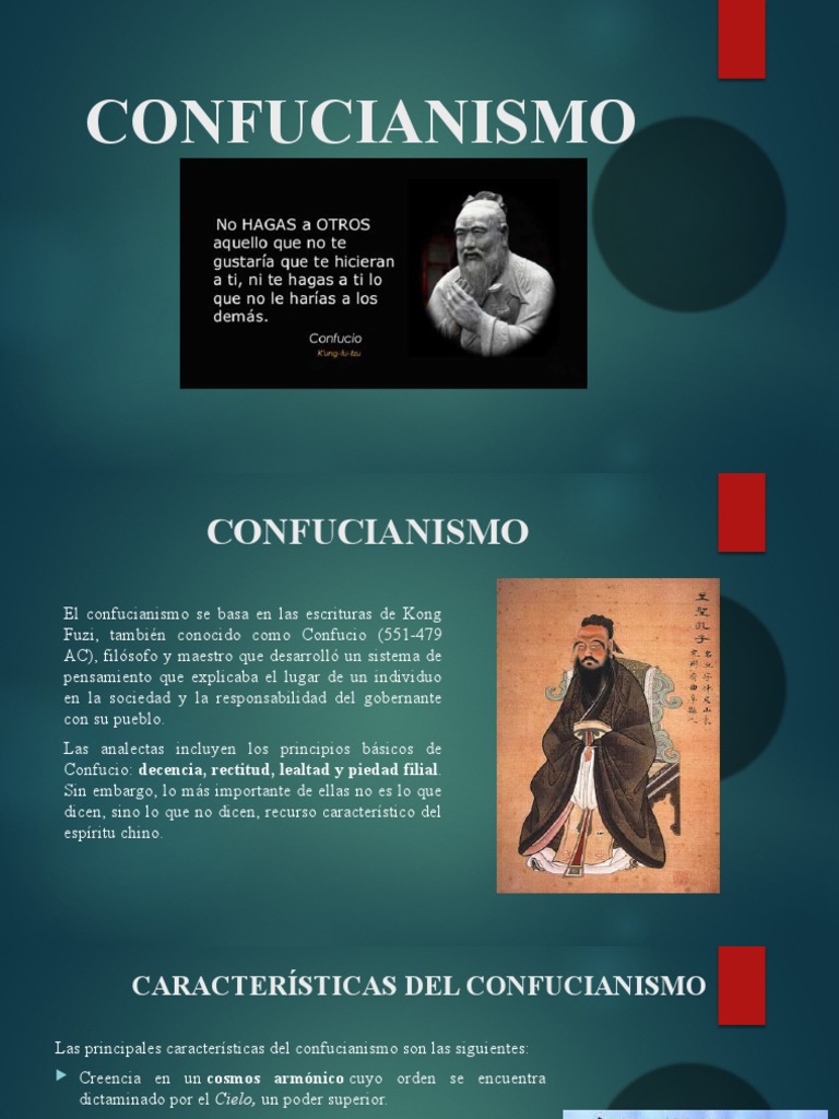 CONFUCIANISMO | PDF | Ciencias sociales | Religión y espiritualidad