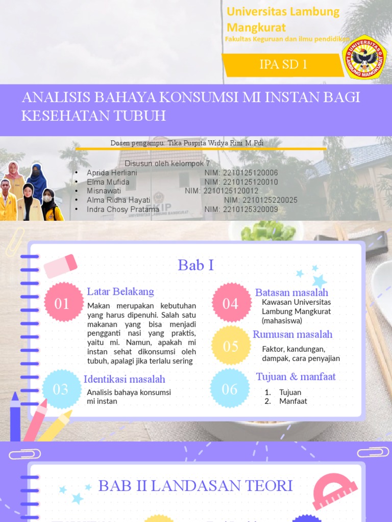 IPA Kel 7 Seputar Mi Instan | PDF