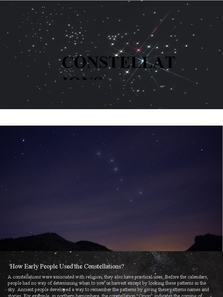 The Importance of Stars: Navigation, Agriculture, Religion and ...