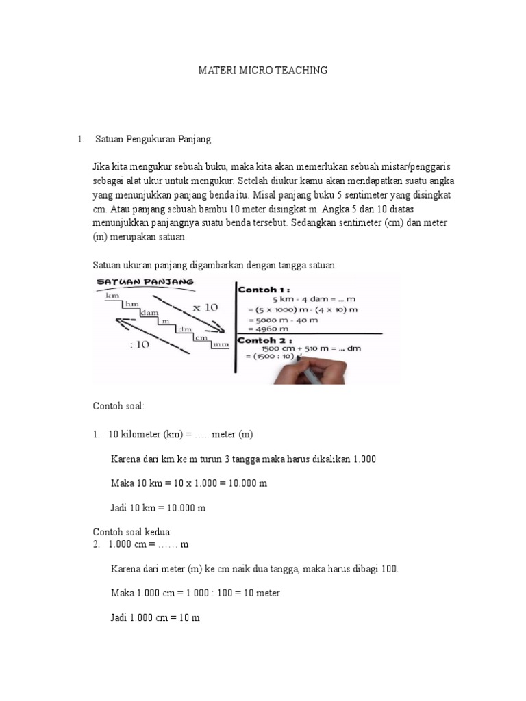 Materi Micro Teaching | PDF