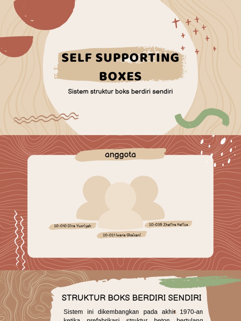 Sistem Struktur Boks Berdiri Sendiri | PDF