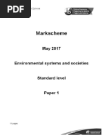IB Environmental Systems Exam | PDF | Ecology | Physical Geography