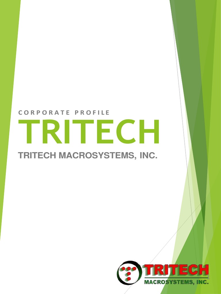 TRITECH COMProfile 09-026-2022 | PDF | Makati | Metro Manila