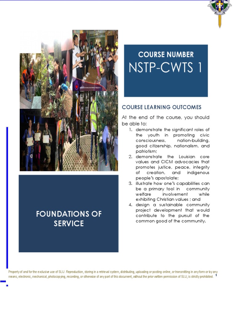 NSTP 1 Module - 2 - Special Topics For Fora | PDF