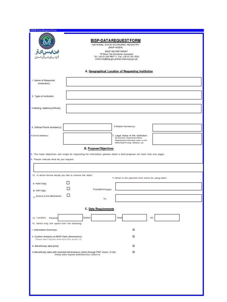 Data Sharing Form - Rev - Feb 2022 | PDF | Information Technology | Computing