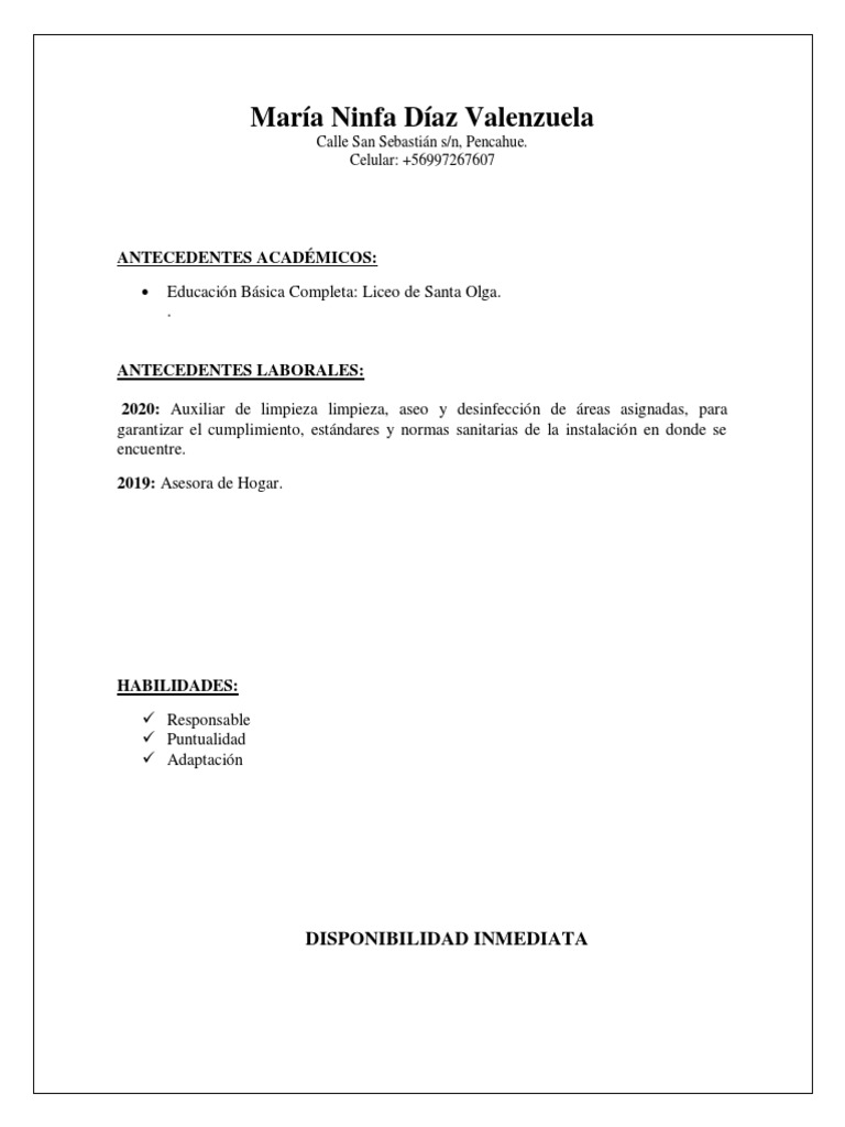 Maria Diaz Pdf
