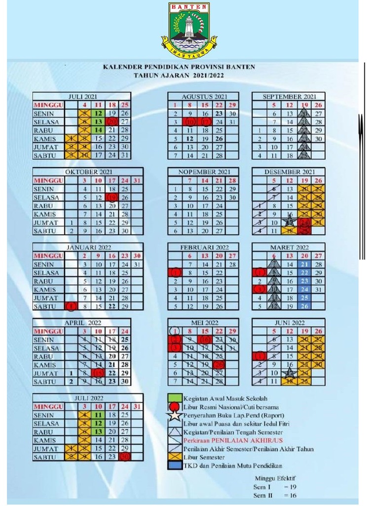 Kaldik 2021-2022 Ok | PDF