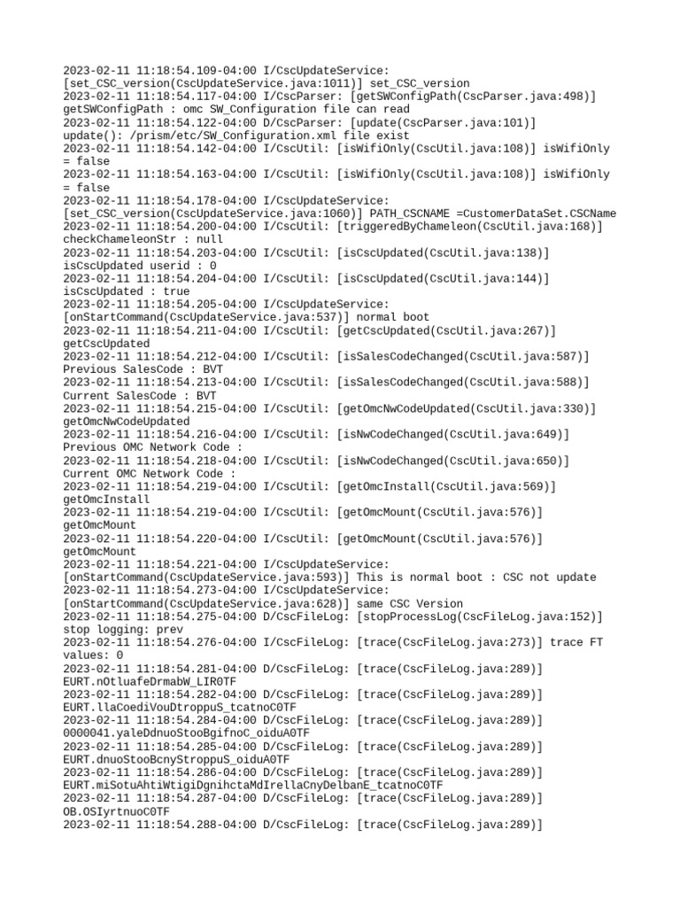 Prev CSC Log | Download Free PDF | Java Platform | Oracle Acquisitions