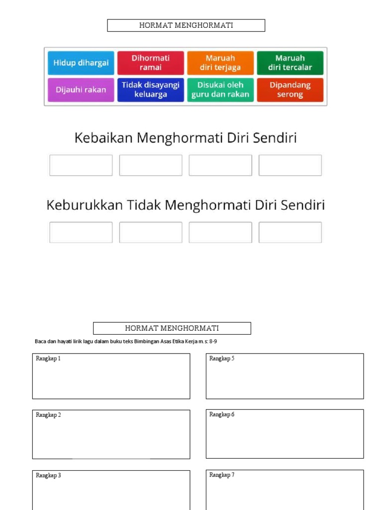 Hormat Menghormati Latihan | PDF