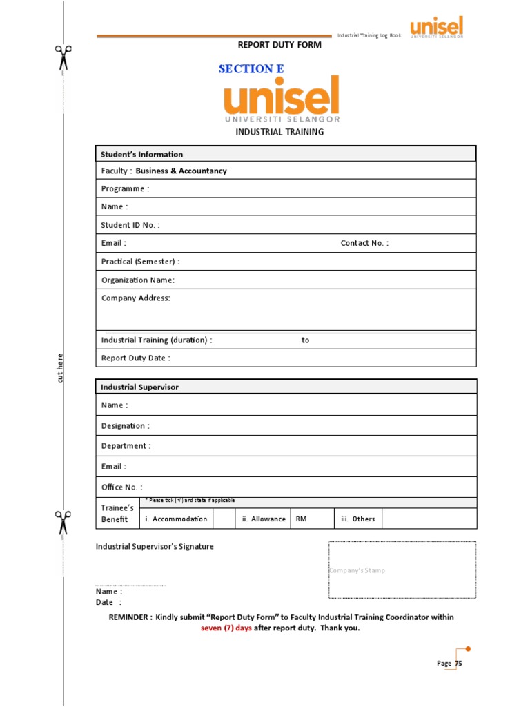 Fba Li Report Duty Form | PDF | Business