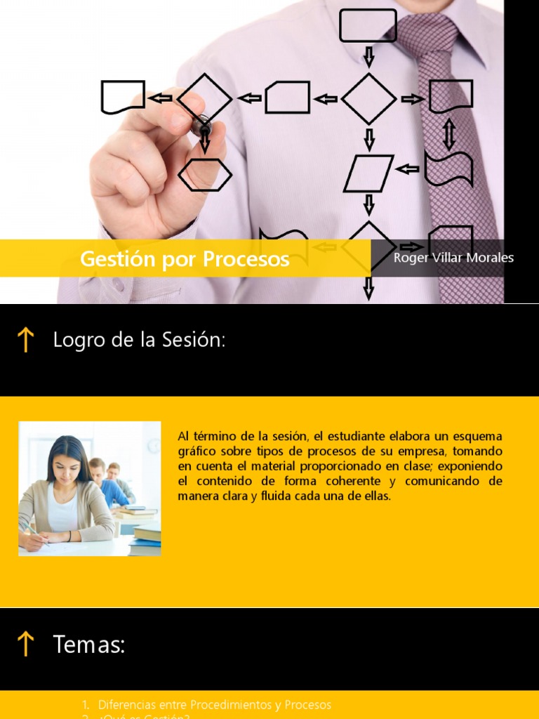 Sem 4 - Introducción A La Gestion de Procesos 2022 | PDF | Planificación | Gestión de la calidad