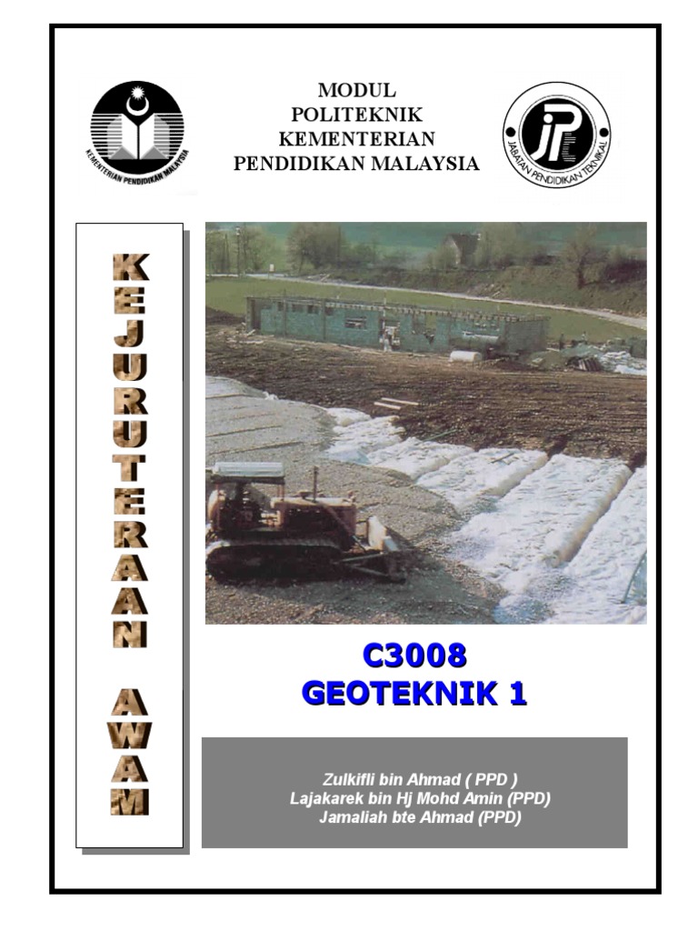 Geoteknik 1 | PDF