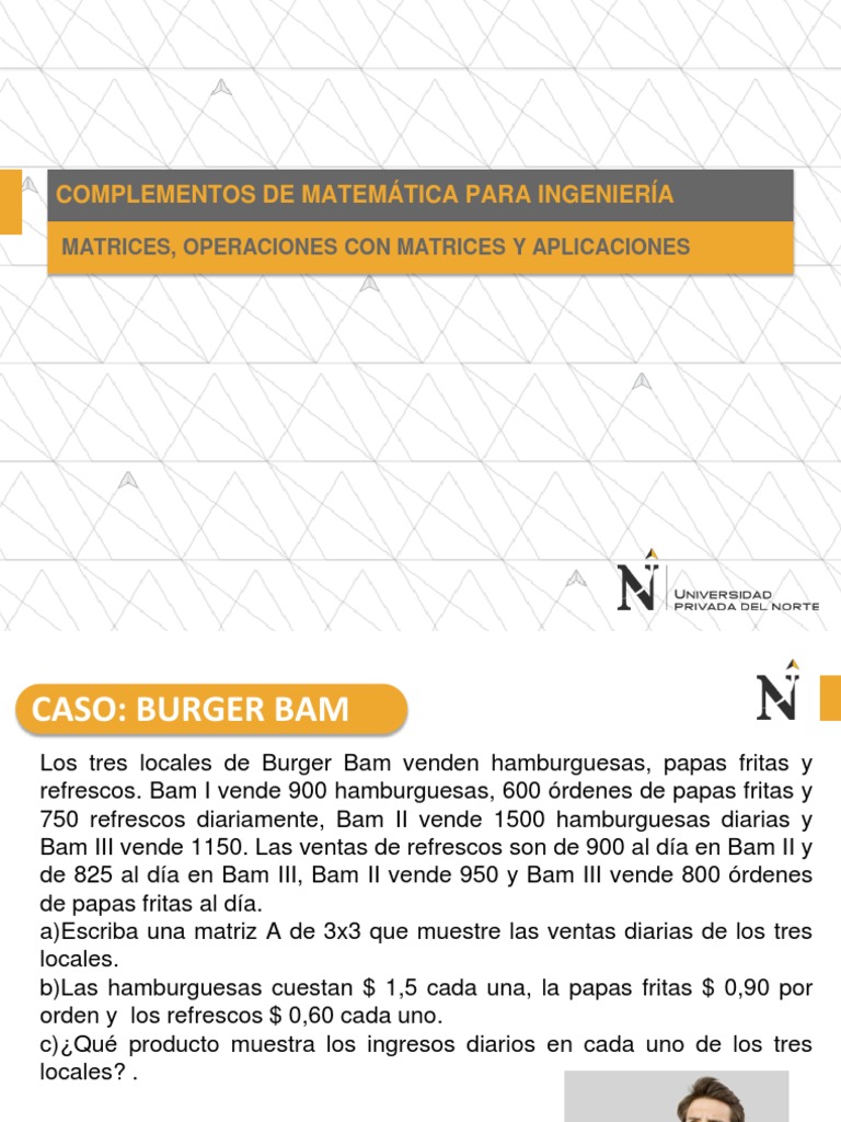S1 - Matrices, Operaciones Con Matrices y Aplicaciones | PDF | Matriz ...