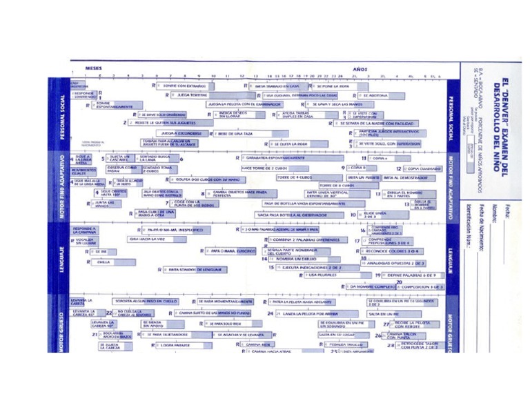 Escala Denver II | PDF