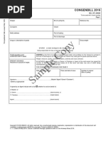 T Formulario Bill of Lading | PDF