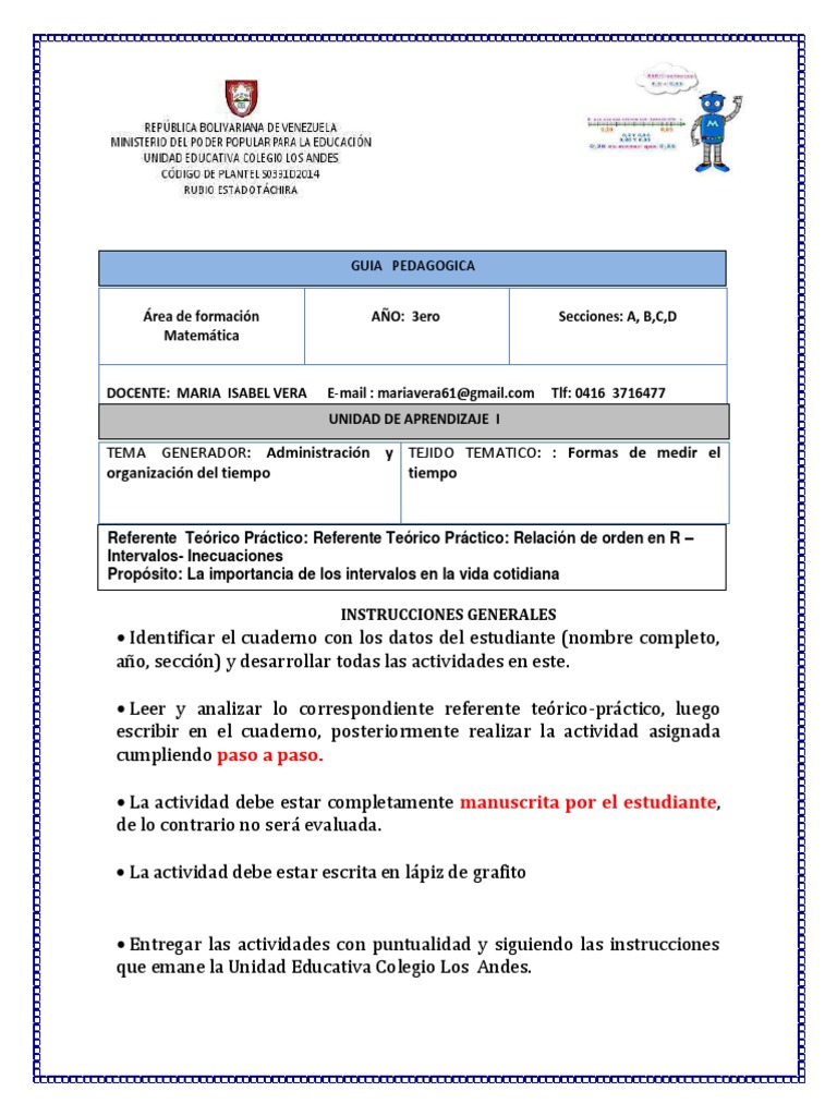 Intervalos en Matemática | PDF | Intervalo (Matemáticas) | Matemáticas