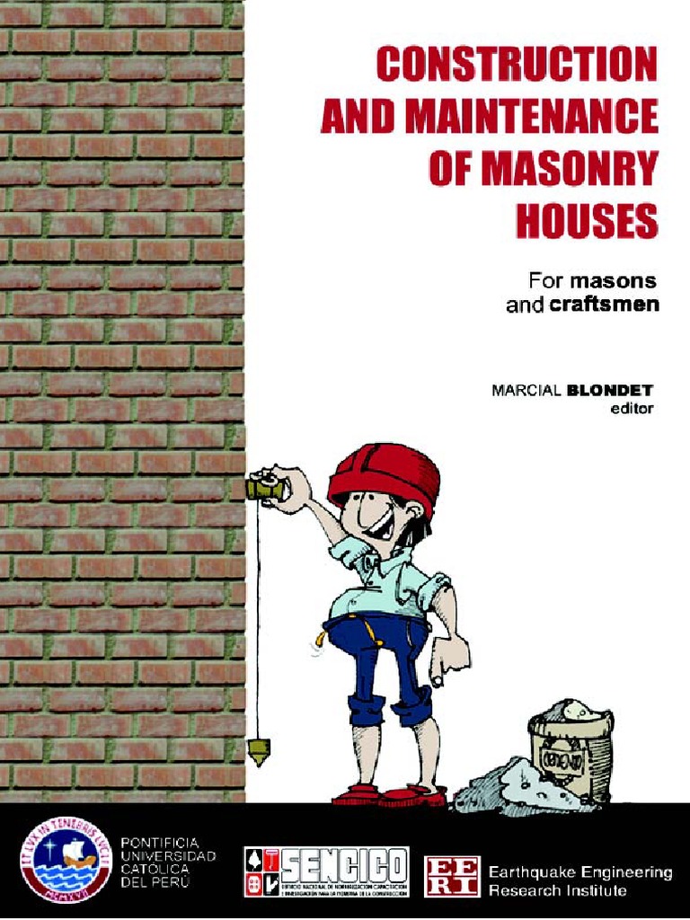 Construction And Maintenance Of Masonry Houses Pdf Earthquake