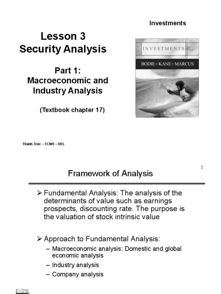 Lesson 3-1 Macroeconomic Industry Analysis | PDF | Recession | Business Cycle