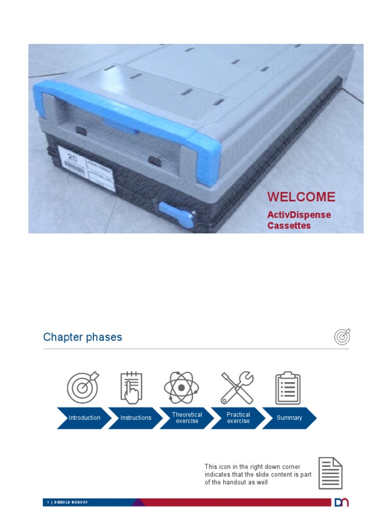 Diebold Cassette Setup and Maintenance | PDF | Manufactured Goods
