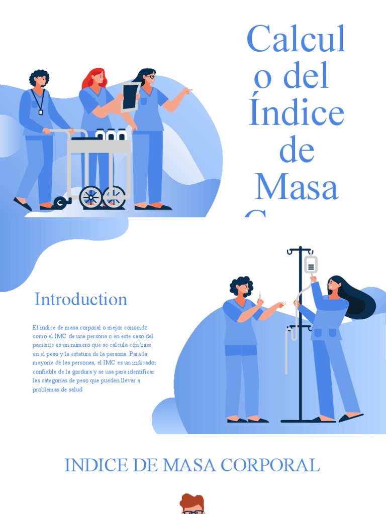 Calculo de Imc 4c Enfermeria General. | PDF | Índice de masa corporal ...