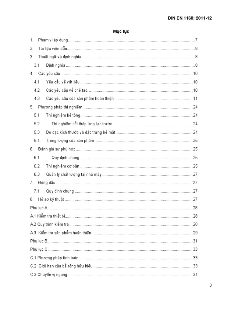 DIN EN 1168 Hollow Core 2012-09-10 | PDF