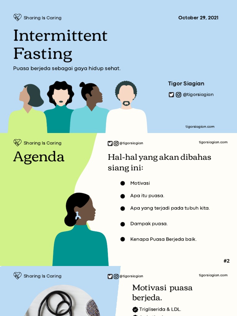 Manfaat dan Jadwal Intermittent Fasting | PDF