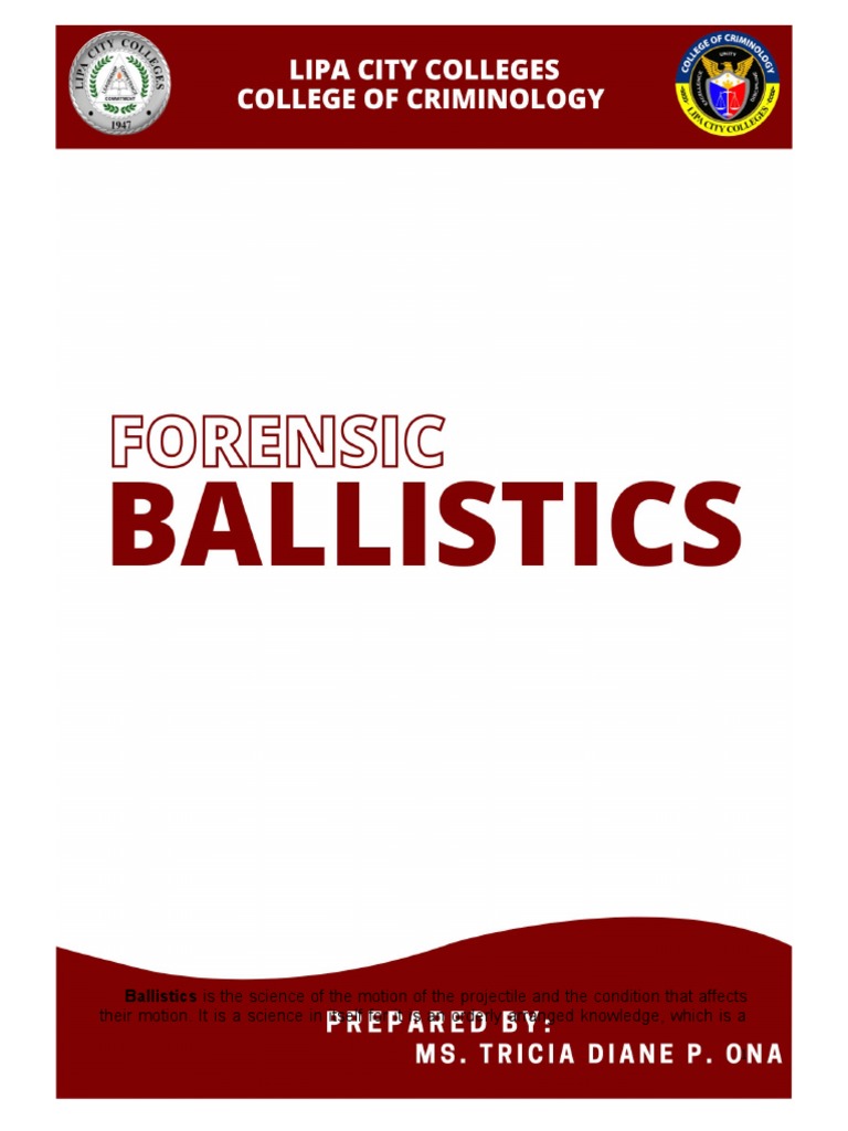 Ballistics Lecture | PDF | Gun Barrel | Firearms