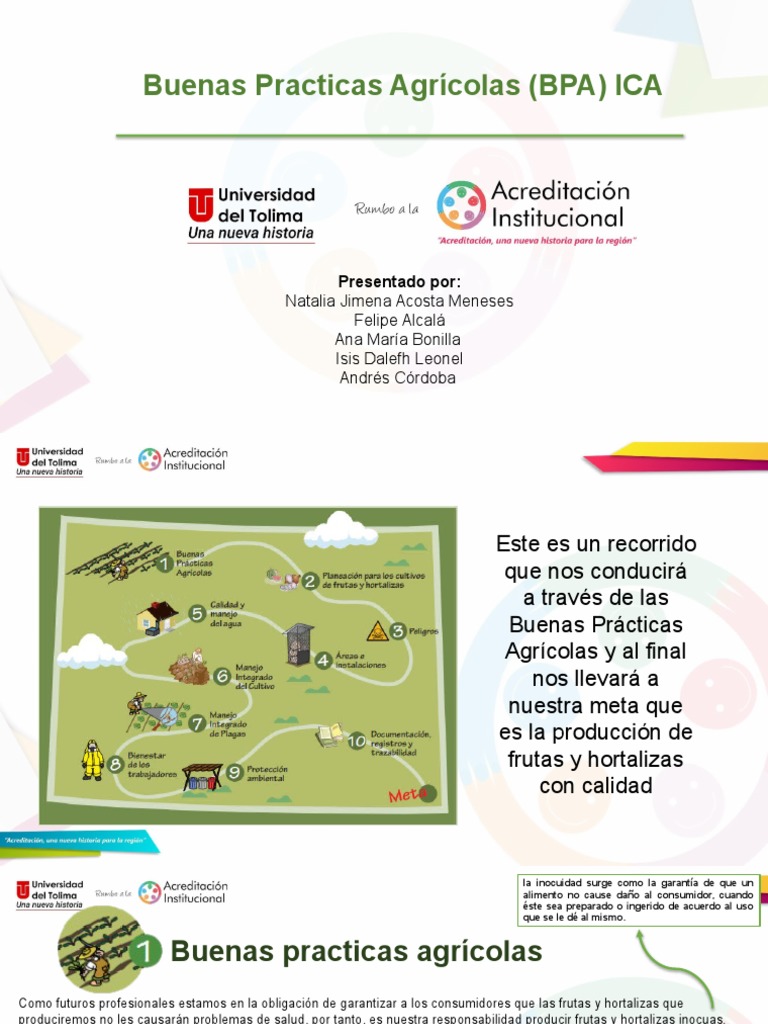 Buenas Practicas Agrícolas (BPA) ICA | PDF | Agricultura | Agua