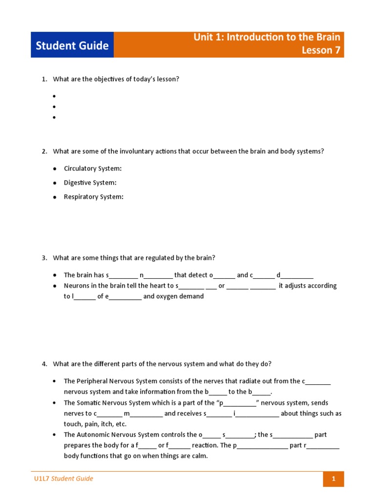 U1L7 Student Guide (1) - 1 | PDF | Cardiopulmonary Resuscitation ...