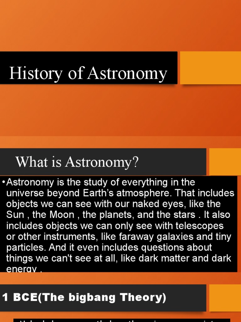 Timeline of Key Astronomy Discoveries | PDF | Astronomy | Exoplanet