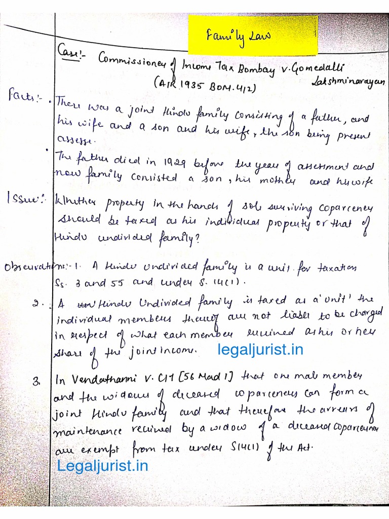 Family Law Cases | PDF