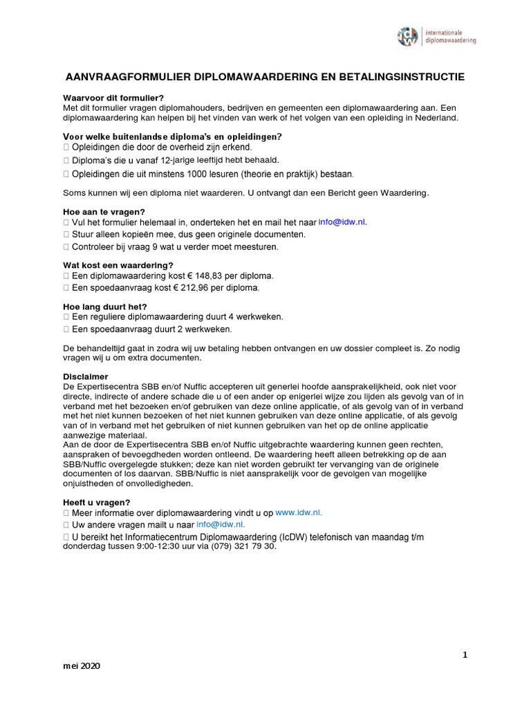 12 Fanny Lussy Lekatompessy - Aanvraagformulier | PDF