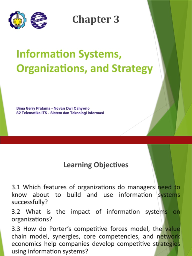 Information Systems, Organizations, and Strategy | PDF | Strategic ...
