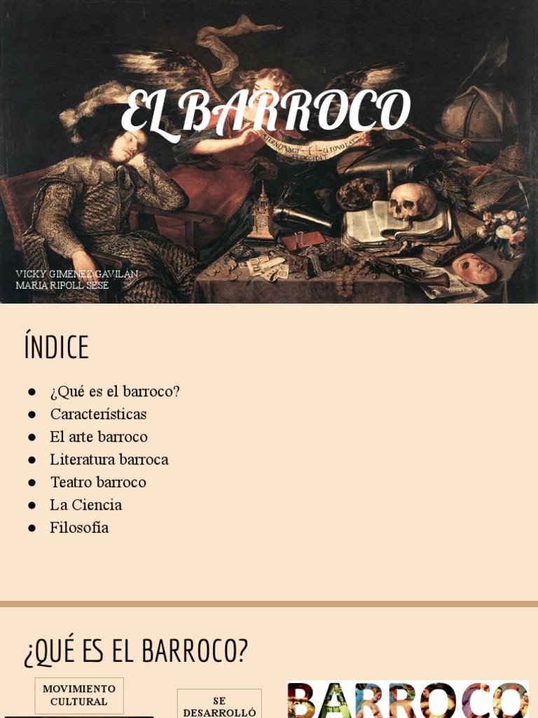 El Barroco | PDF | Barroco | René Descartes