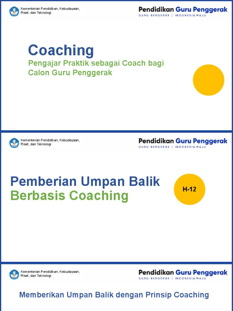 LMS Sesi 4 Modul 4 Umpan Balik Supervisi Akademik | PDF | Karier & Perkembangan | Bisnis