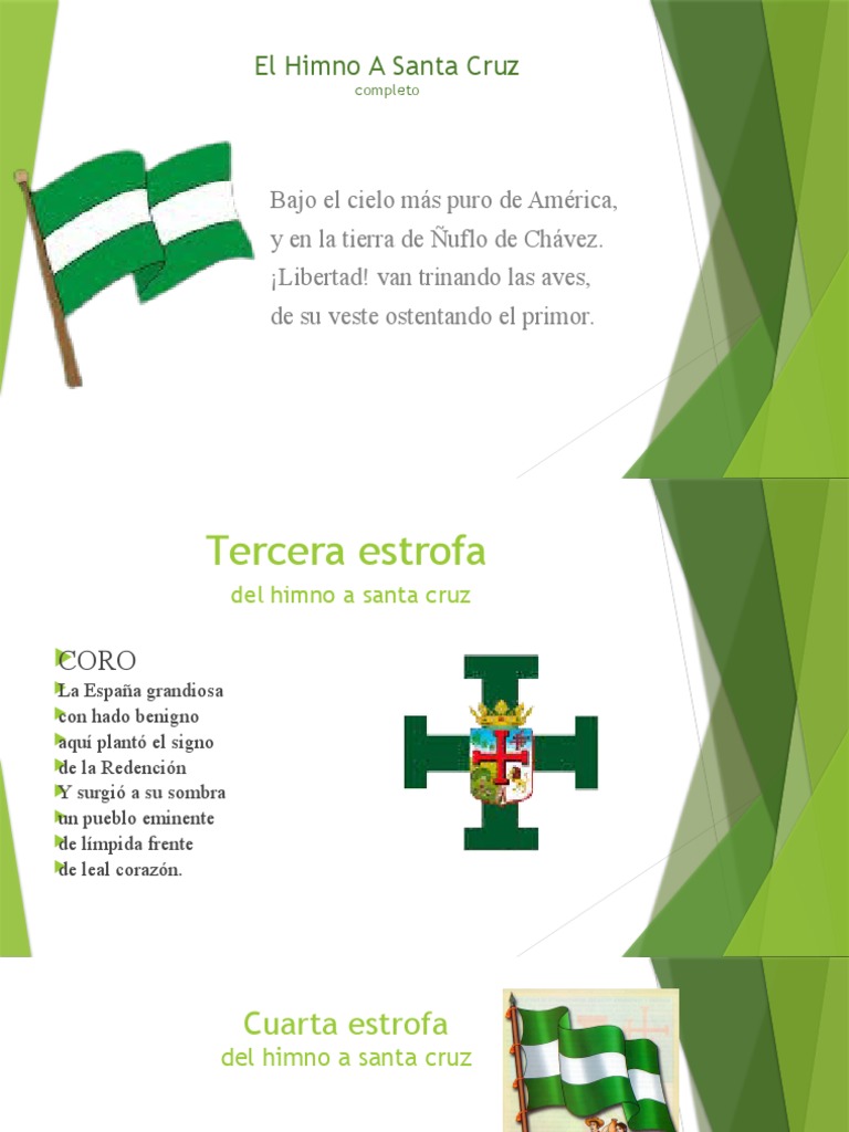 Letra Completa del Himno a Santa Cruz | PDF | Arte | Clásicos