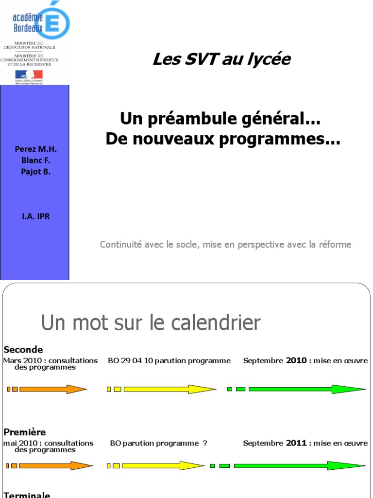 SVT Principes | PDF | Science | Environnement naturel