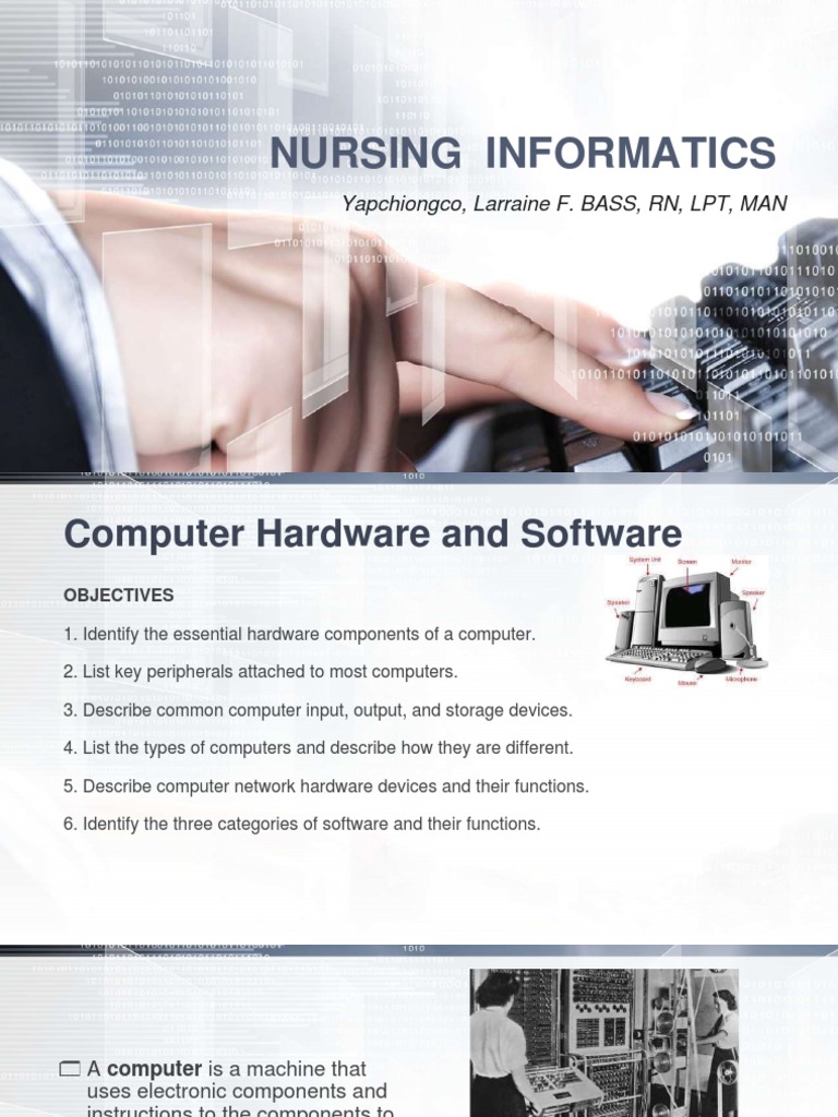 Nursing Informatics Prelims | PDF | Computer Data Storage | Health ...