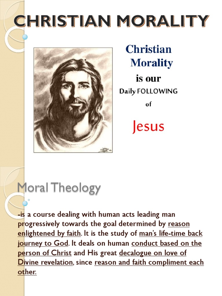 Christian Morality-Historical Development | PDF | Ten Commandments | Jesus