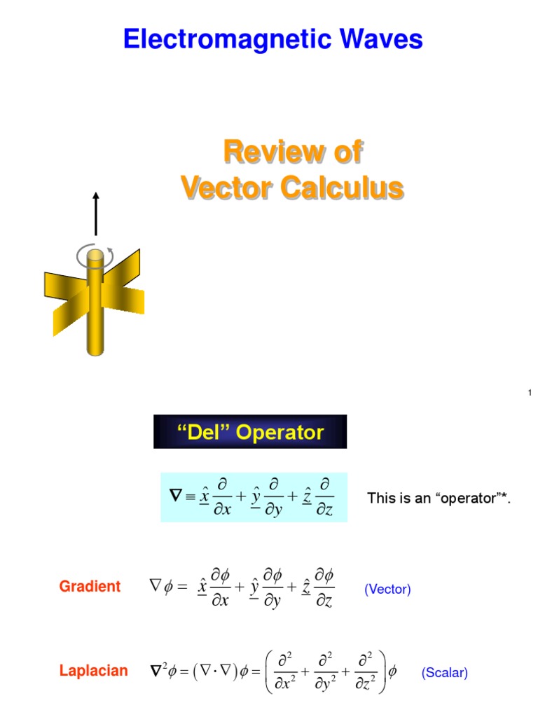 Review of Vector Calculus | PDF | Theoretical Physics | Mathematical ...